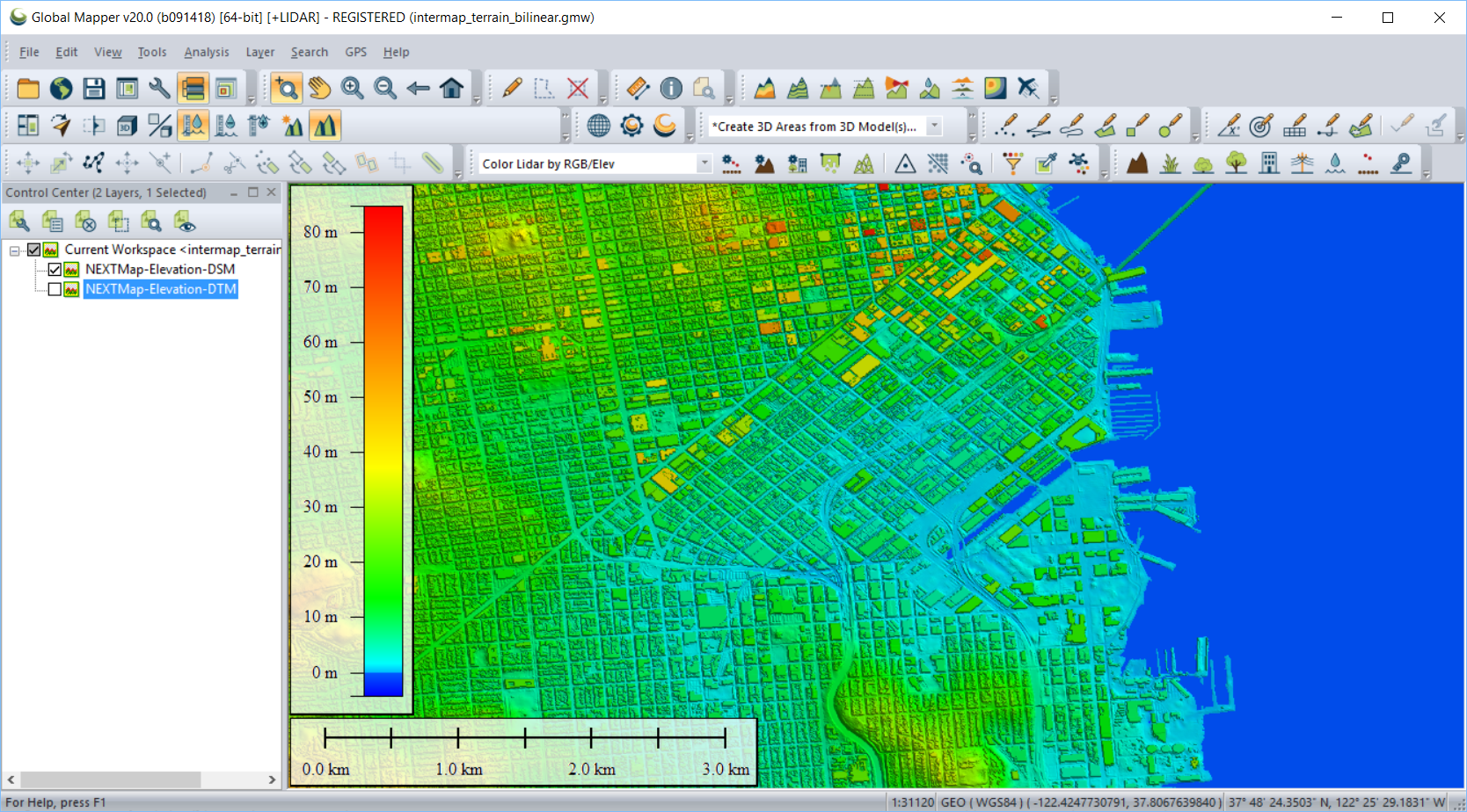 NEXTMap Global Mapper Subscriptions